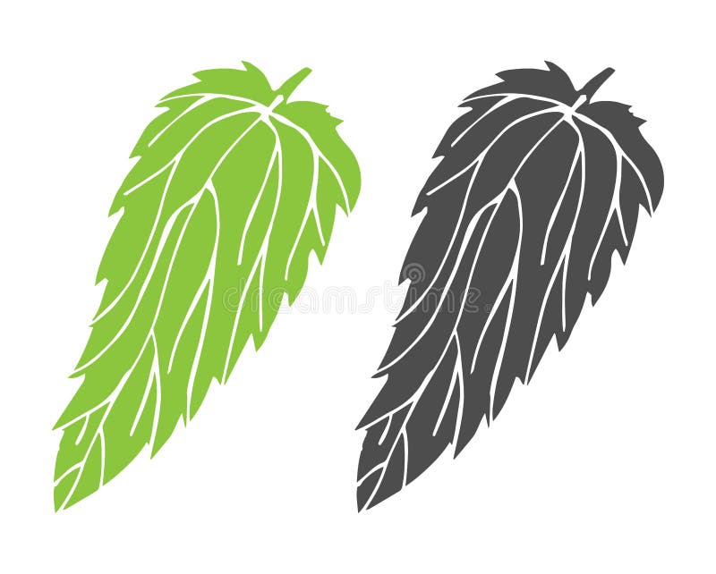 Nettle Leaf Icon Stock Illustrations – 226 Nettle Leaf Icon Stock ...
