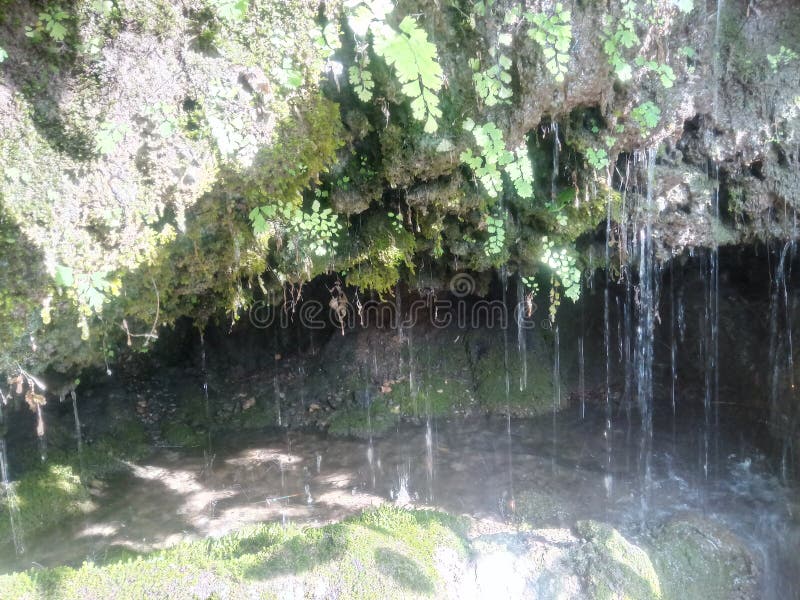 Waterfall Back Ground Wallpaper Stock Image - Image of back, waterfall ...