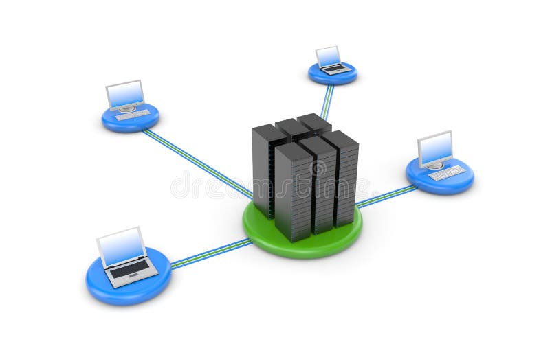 Network stock illustration. Illustration of network, digital - 19577005