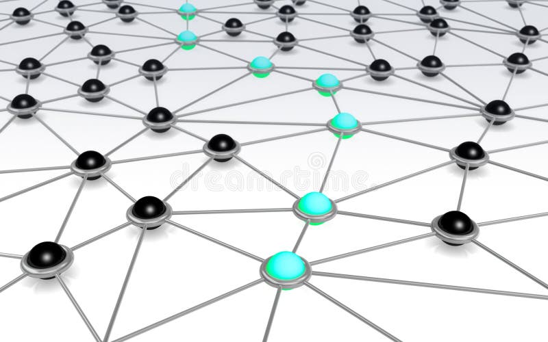 Insecure Network Concept Illustration Stock Illustration - Illustration ...