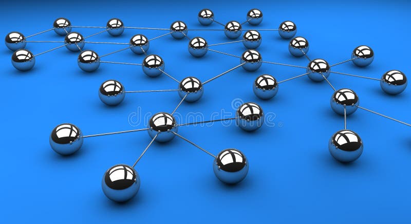 Network stock illustration. Illustration of client, dependency - 25353059