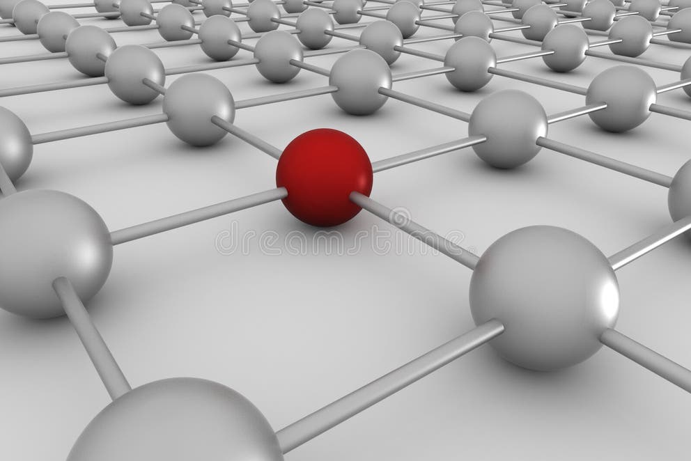 Network 3D stock illustration. Illustration of intranet - 16420724