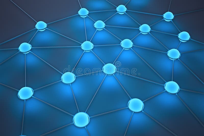 Network abstract stock illustration. Illustration of background - 13626808