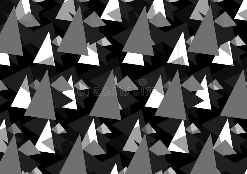 Network Abstract Background in Grey Stock Illustration - Illustration ...