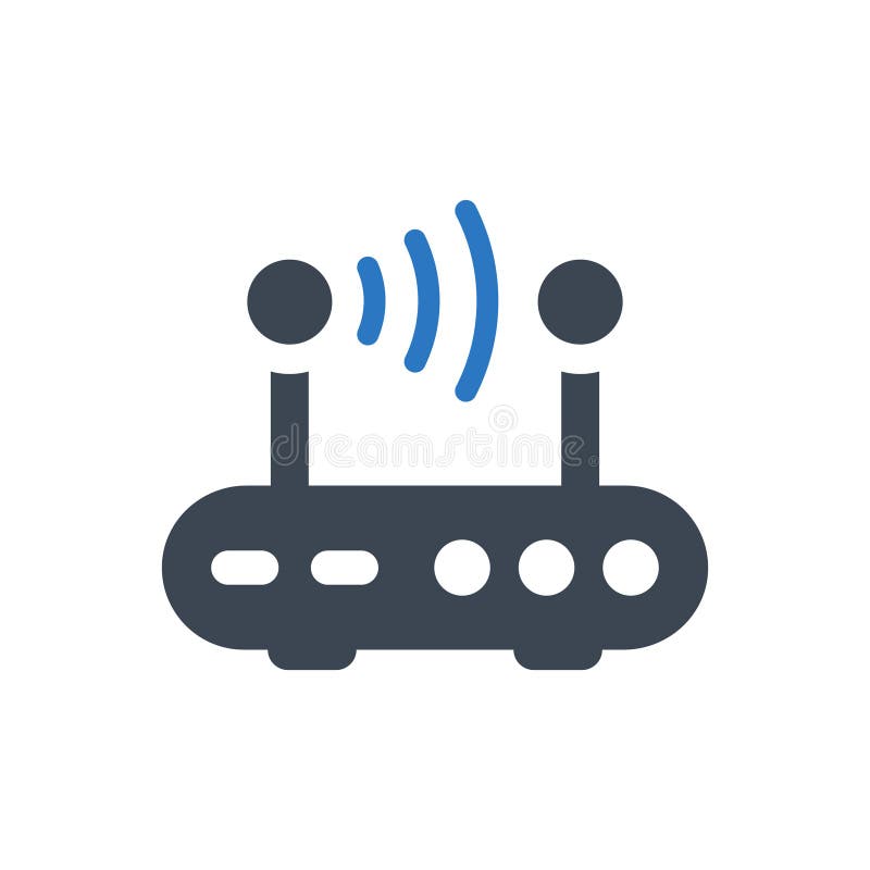 Network access icon stock vector. Illustration of wireless - 219956816