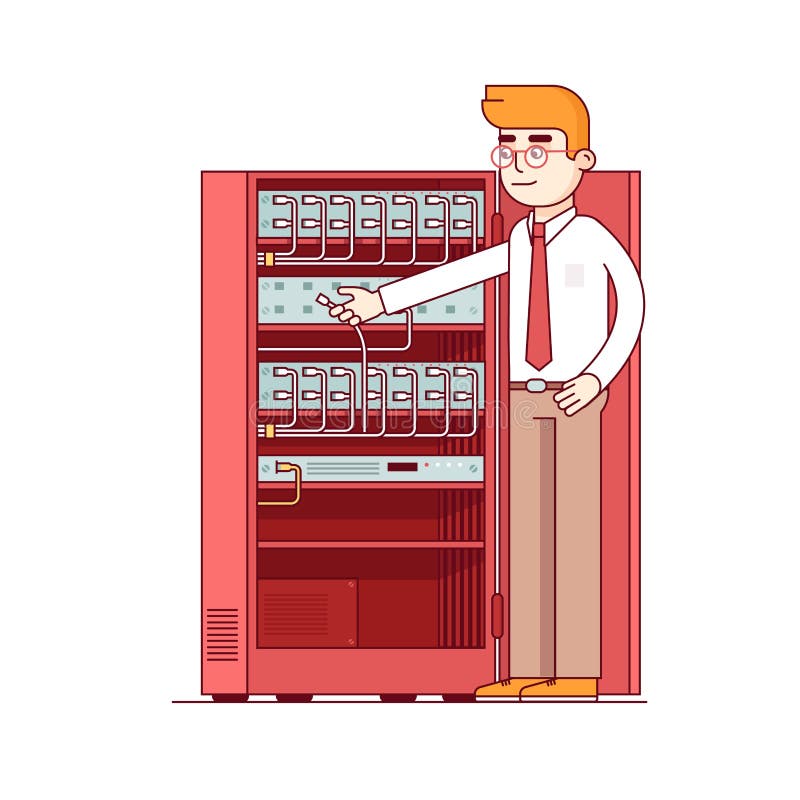 Admin Server Rack Stock Illustrations – 181 Admin Server Rack Stock ...