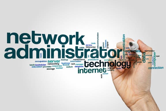 Network Administrator Word Cloud Stock Photo - Image of data, cable ...