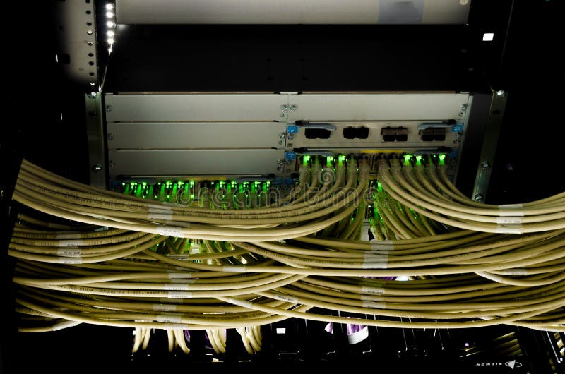 A Backbone Network Router with Many Optical Links is Located in the ...