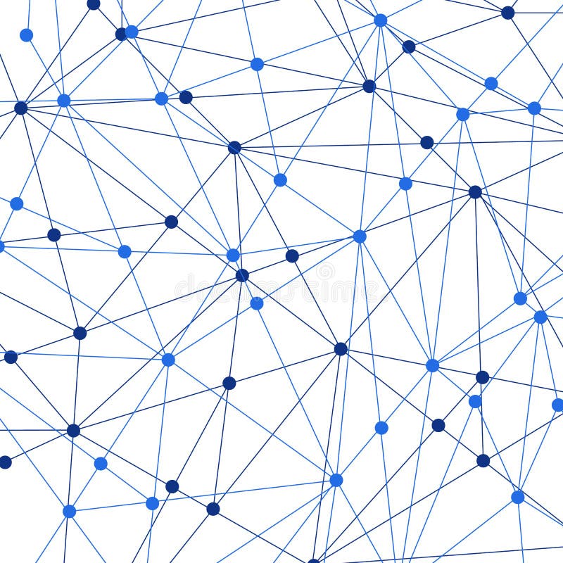 Network. Connection Concept Stock Vector - Illustration of abstract ...