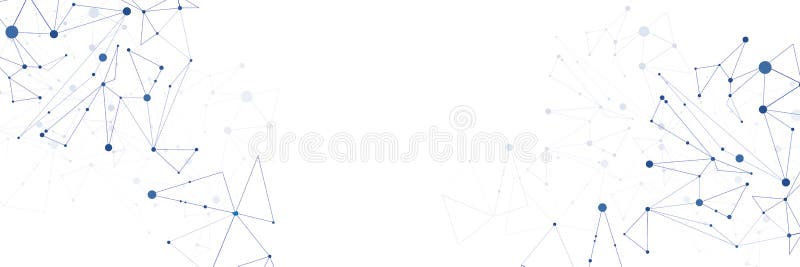 Network Background on the White Stock Vector - Illustration of design ...