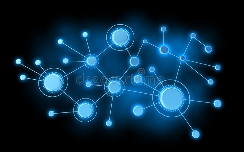 Network Black stock illustration. Illustration of communication - 53516806