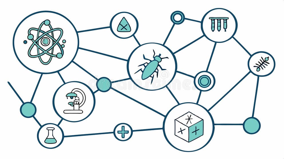 Network Brain, Connected Mind, Symbolizing Ideas and Thoughts Flow ...