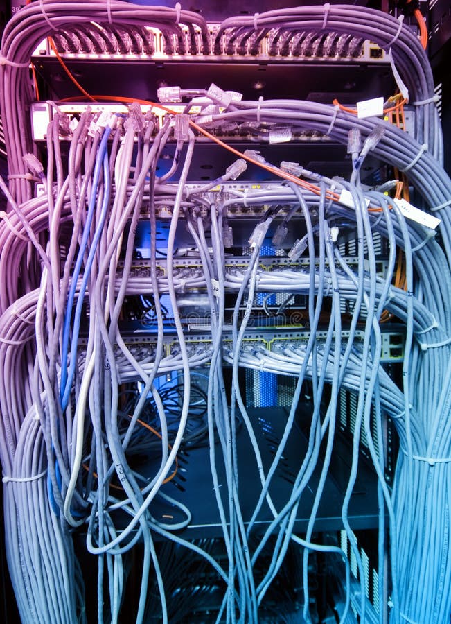 Network cable stock image. Image of purple, power, computer - 12940959