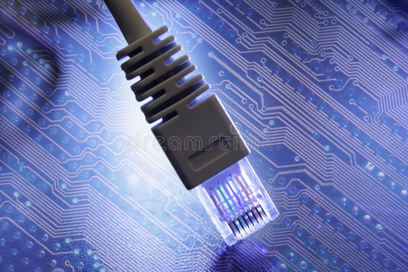 Network cable stock image. Image of connector, fiber - 13399247