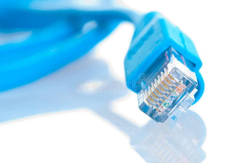 Cable RJ-45 stock photo. Image of broadband, communicate - 422704