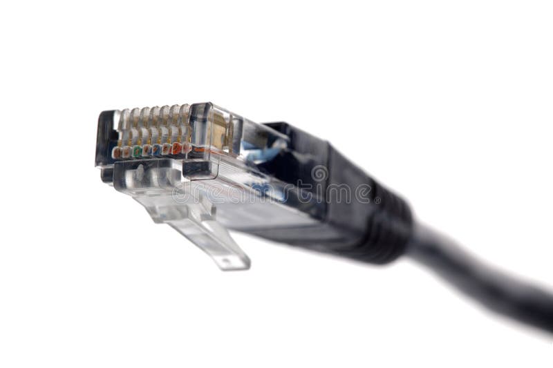 Network cable stock image. Image of horizontal, macro - 14981509