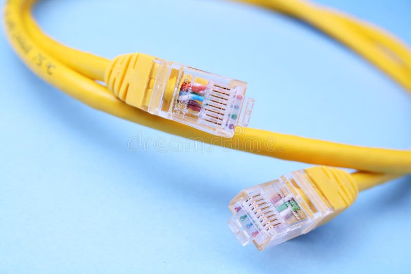 Blue Network Snake stock image. Image of connection, plug - 106385