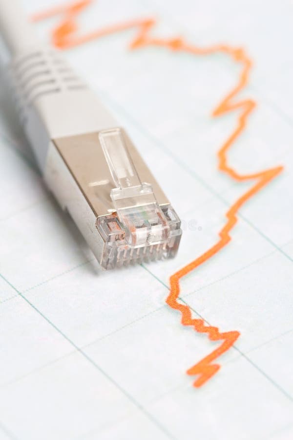 Computer Network Cable (RJ45) Stock Image - Image of cutout, item: 27162851