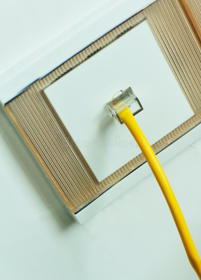 Network cable stock image. Image of socket, internet - 33782395