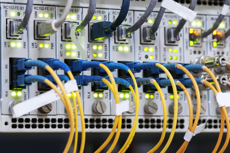 Network cable stock image. Image of cluster, networking - 95625457