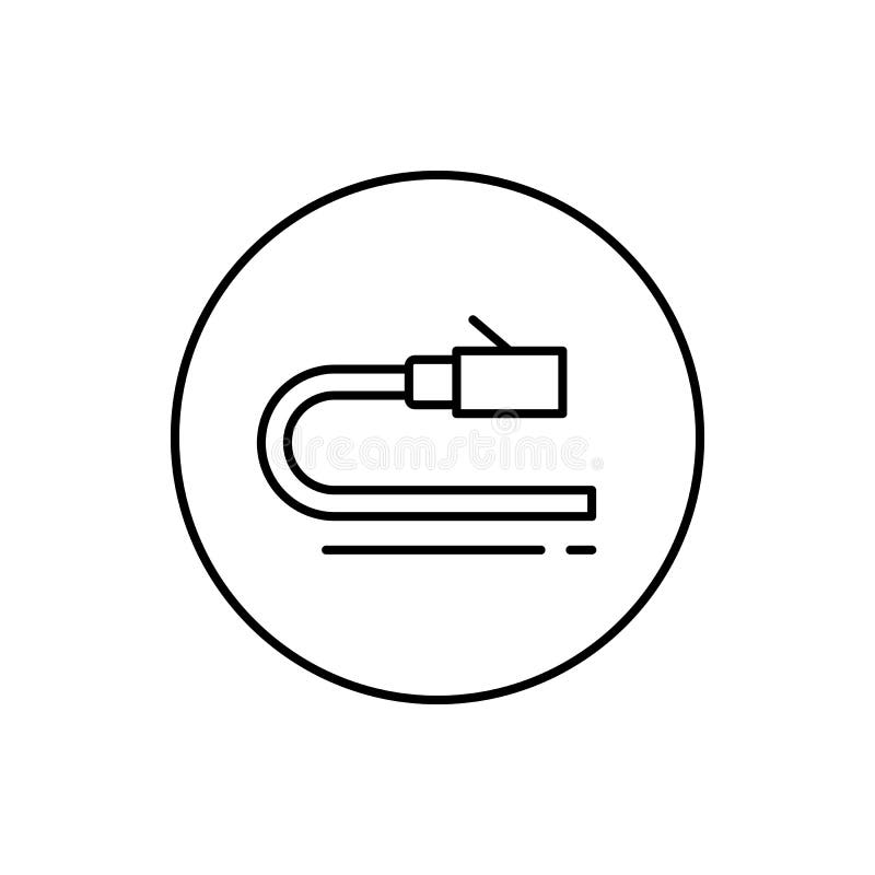 USB, Connector Icon. Simple Line, Outline Vector Elements of Connectors ...