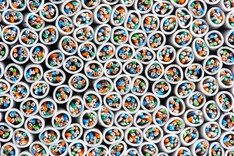 Network Cable Electrical Wire Information Technology Industry Stock ...