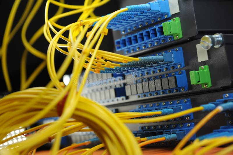 Cable & hub stock photo. Image of byte, cable, connect - 7300174