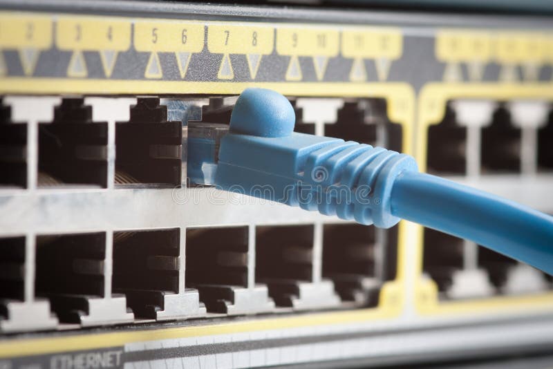 Network Cable and Switch stock image. Image of ethernet - 56300629 Network Cable and Switch stock image. Image of ethernet - 56300629