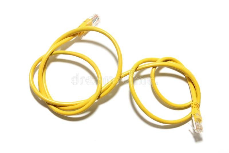 Network Cable stock image. Image of white, isolated, network - 33020959