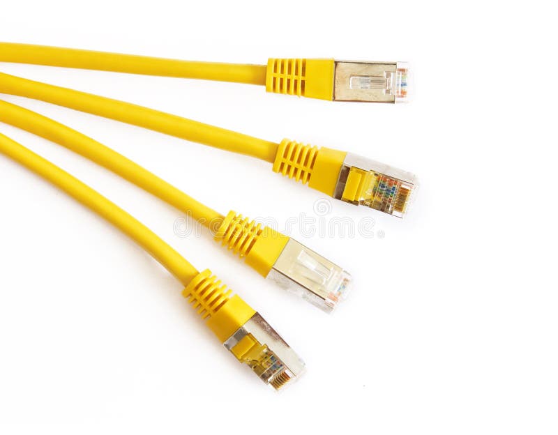 Network cables stock photo. Image of online, together - 26087438