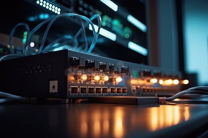 Optical Fiber Cables Rack Stock Illustrations – 36 Optical Fiber Cables ...