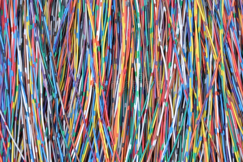 Network cables lines stock photo. Image of colorful, global - 45960384