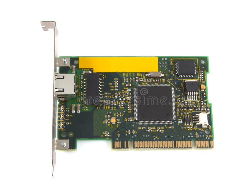Lan card stock image. Image of card, connectivity, computer - 437331