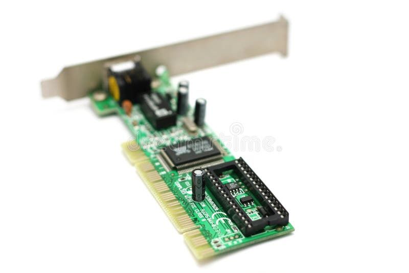 Old network card stock image. Image of patch, coax, used - 57264999