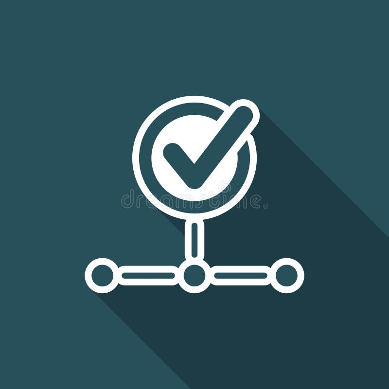 Network check stock illustration. Illustration of business - 30989110