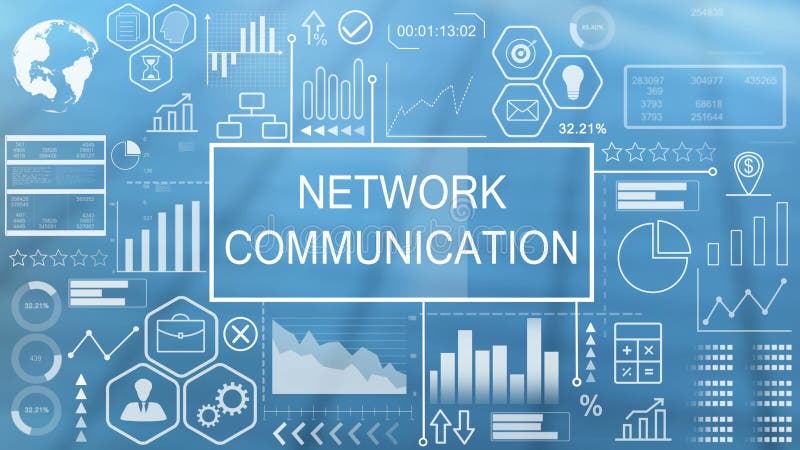 Communication, Animated Typography Stock Footage - Video of creative ...