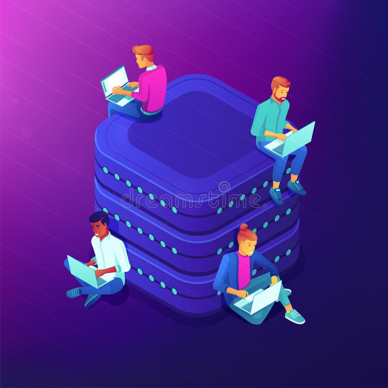 Isometric Focus Group Stock Illustrations – 232 Isometric Focus Group ...