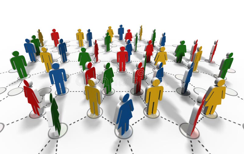 Network Communication stock vector. Illustration of global - 34305089