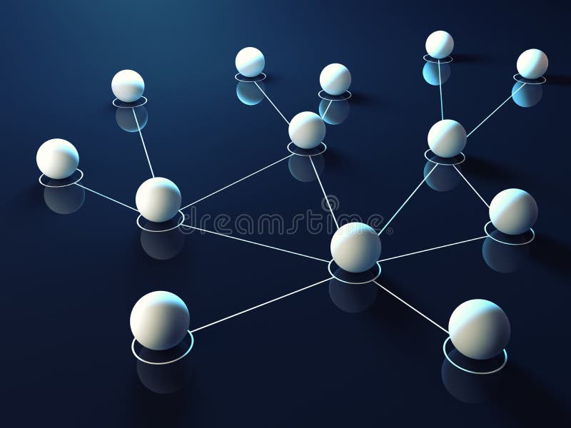 Network concept stock illustration. Illustration of network - 40594276