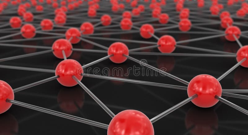 Network concept stock illustration. Illustration of link - 65346412