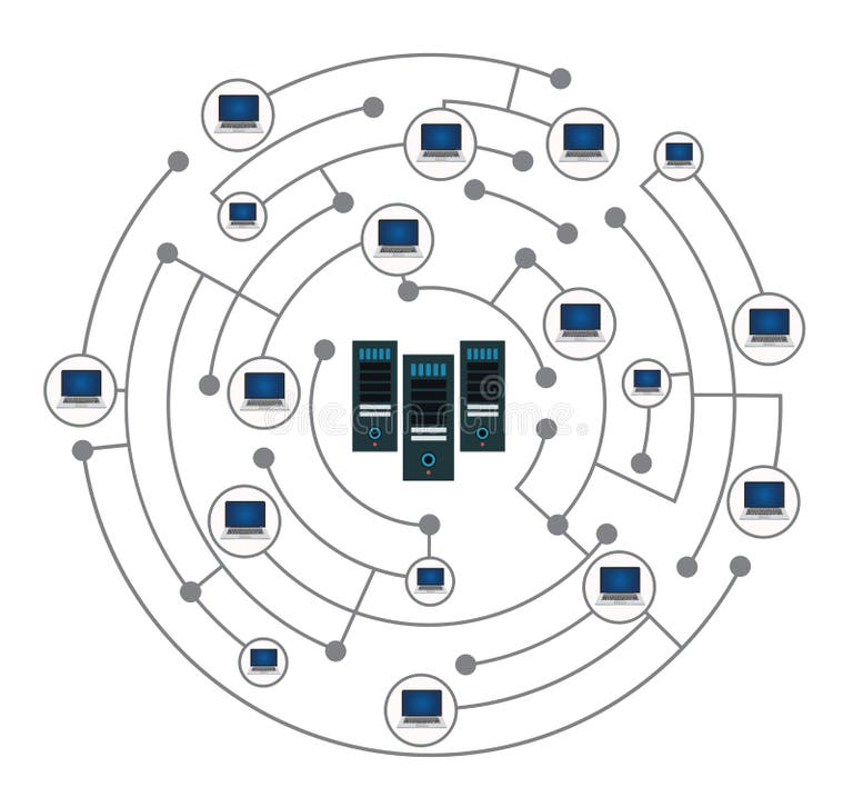 Network Server Diagram Stock Illustrations – 14,331 Network Server ...