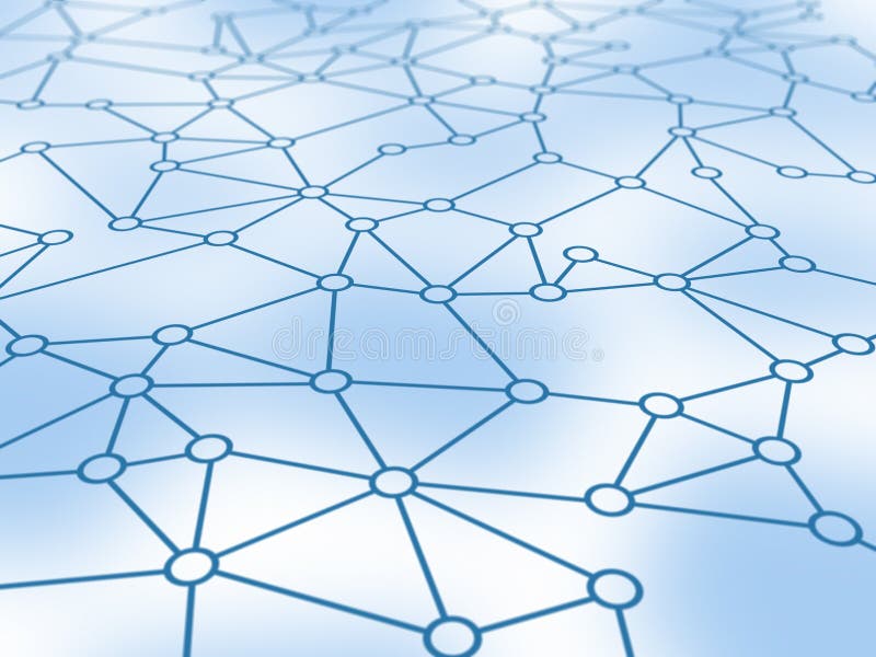 Network Concept stock illustration. Illustration of network - 67208548