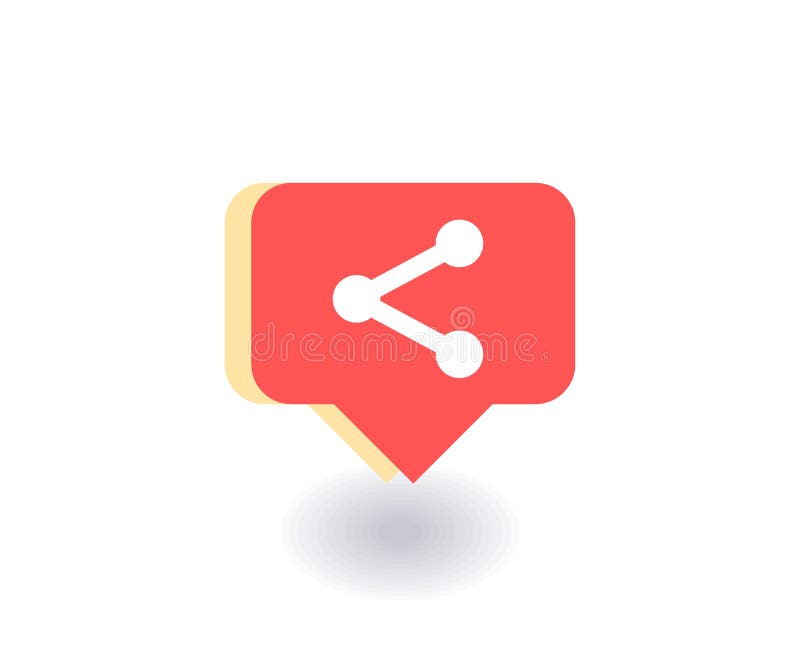 Network Conection Icon, Vector Symbol in Flat Style Isolated on Red ...