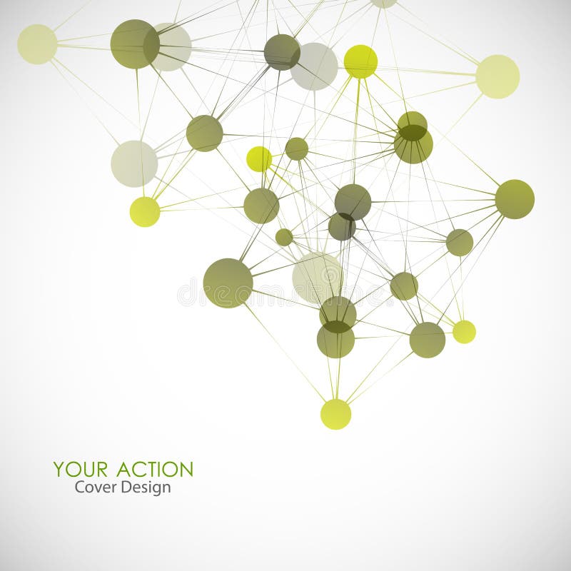 Network, Connect or Molecule Set. Vector Illustration for You Idea ...