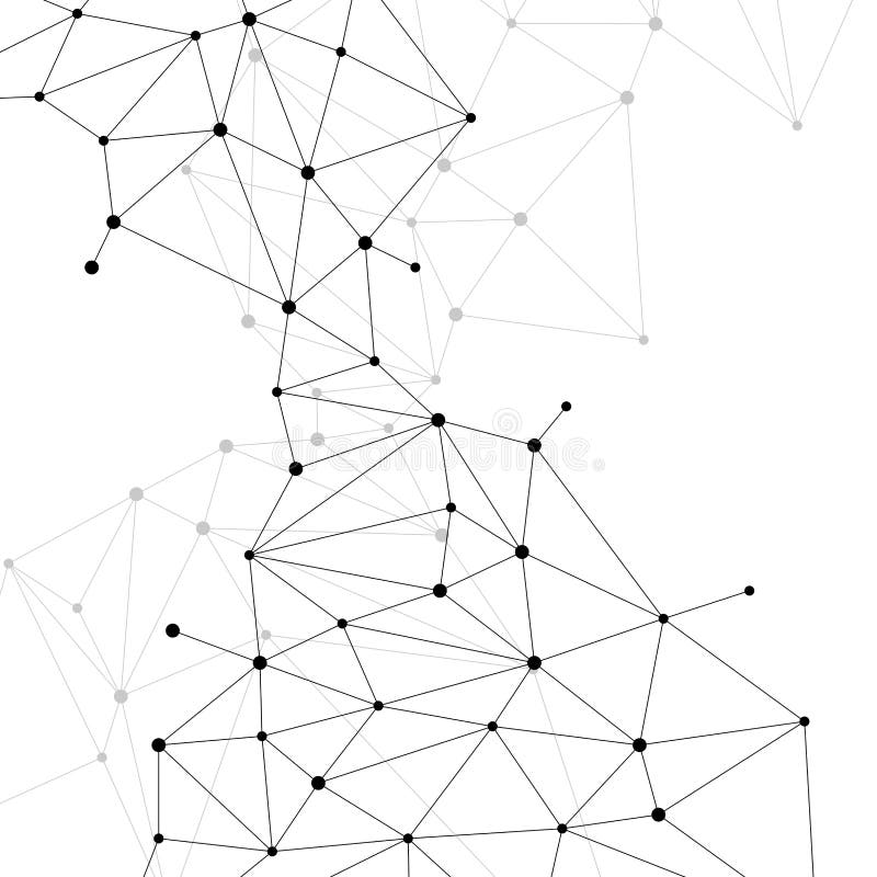 Network Connecting Dot Polygon Background. Stock Vector - Illustration ... Network Connecting Dot Polygon Background. Stock Vector - Illustration ...