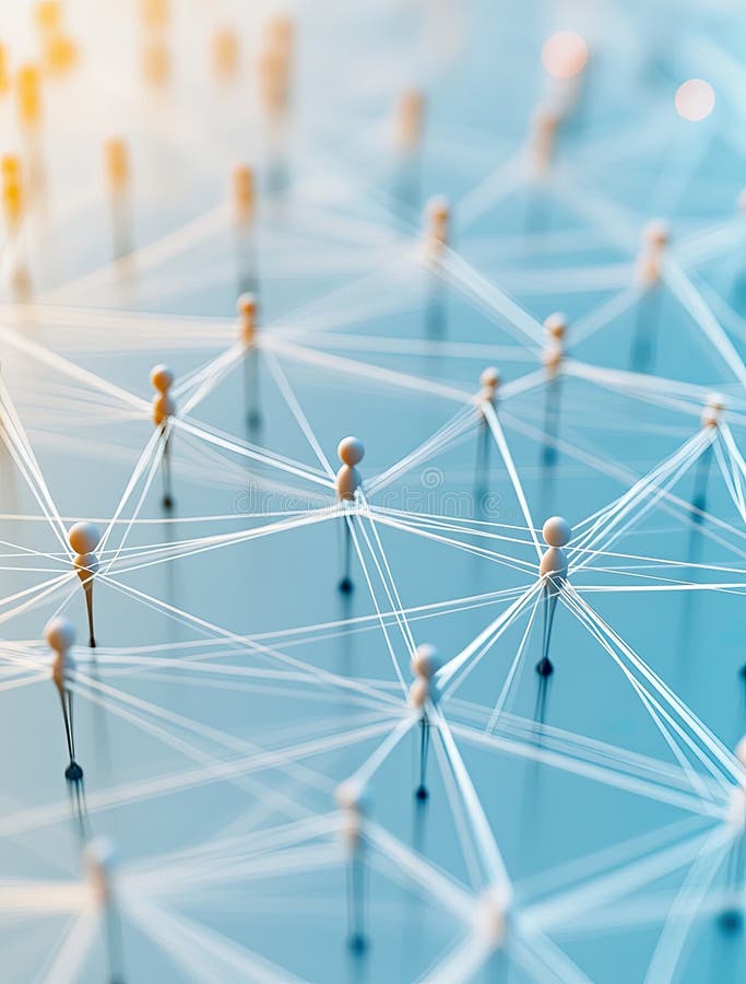 Network Connection, Global Communication, Social Network Stock Photo ...