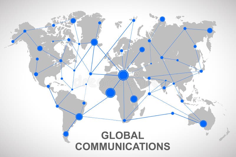 Network Connection, Globe Connection, Technology Sphere, Concept Future ...