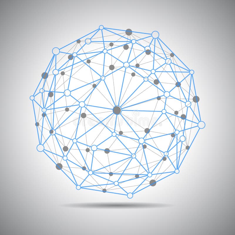 Network Connection, Globe Connection, Technology Sphere - Stock ...