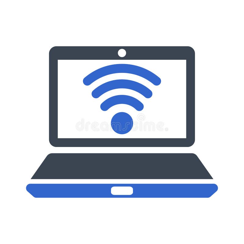 Network connection icon stock vector. Illustration of connection ...