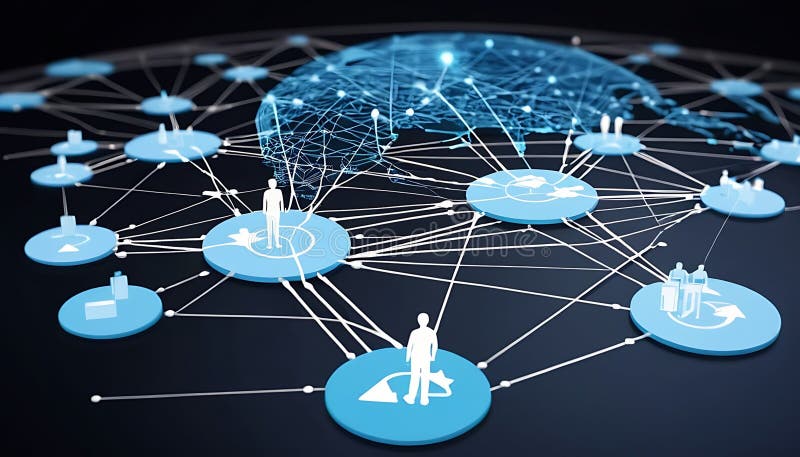 Network Connection Network, Distribution Center and Communication ...